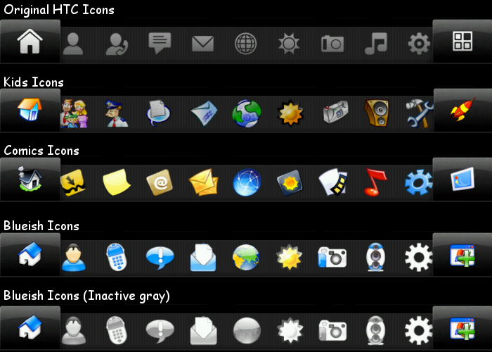 [THE][Update 10.10.08] Icon Theme's (Kids, Comics, Blueish) | XDA Forums